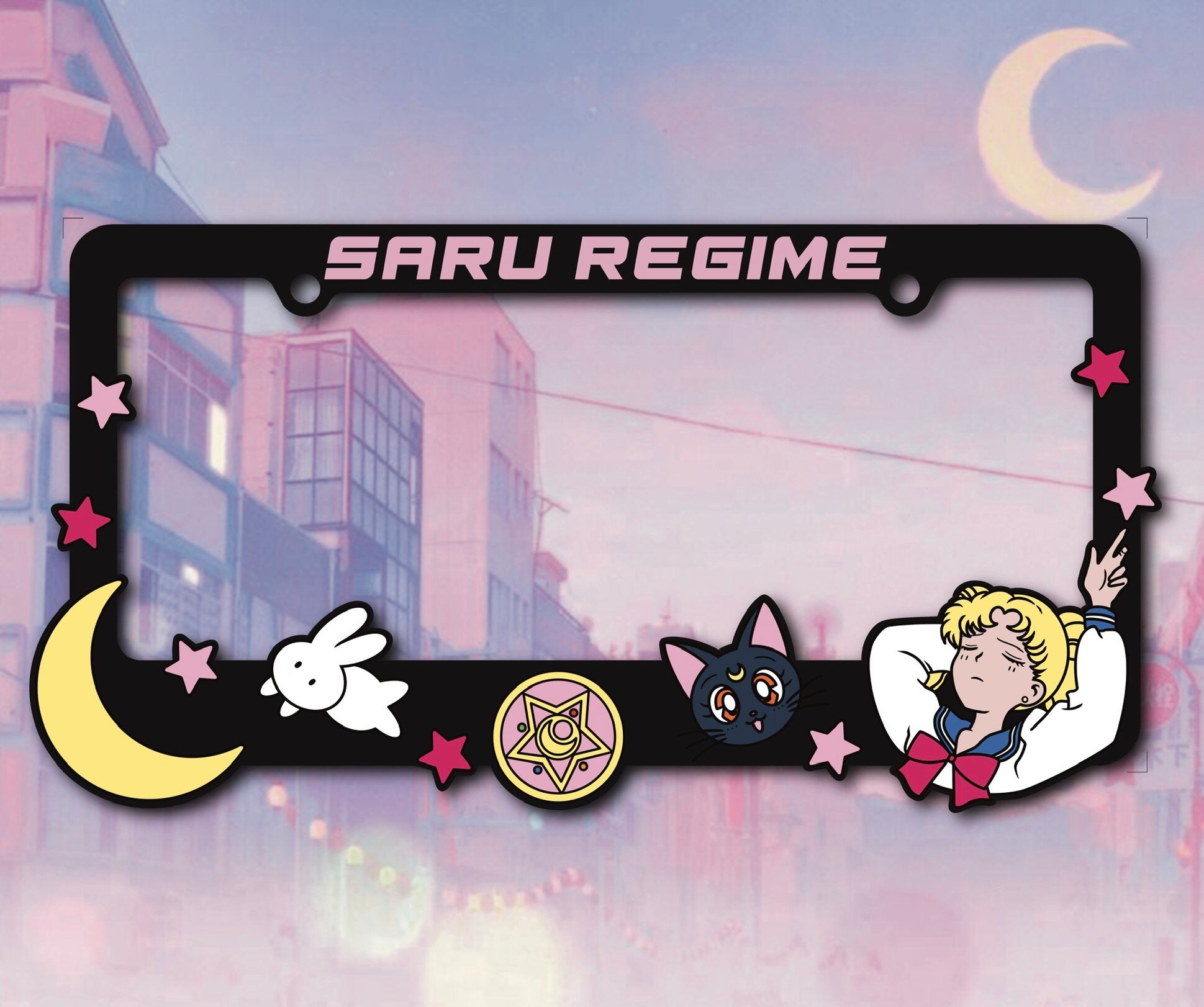 Sailor License Frame – Saru Regime